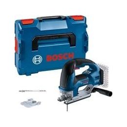 Bosch Akku-Stichs&auml;ge GST 18V-155 BC Professional solo, 18Volt blau/schwarz, ohne Akku und Ladeger&auml;t, in L-BOXX