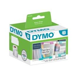 Dymo LabelWriter ORIGINAL Vielzwecketiketten 32x57mm, 1 Rolle mit 1000 Etiketten wei&szlig;, wieder abl&ouml;sbar, S0722540