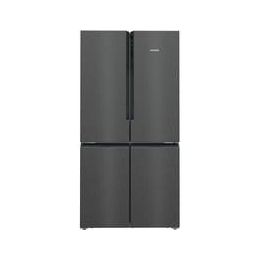 Siemens KF96NAXEA iQ500, French Door edelstahl (dunkel), Home Connect Kapazität: Kühlfächer: 405 Liter, Gefrierfächer: 200 Liter Klimaklasse: SN-ST Gefrierfach: 4-Sterne-Fach