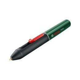 Bosch Akku-Heißklebestift Gluey Pen, Evergreen, Heißklebepistole grün/schwarz, inkl. 20 Klebesticks Klebetemperatur: 150 °C Ø Klebestifte: Ø 7 mm Länge Klebestifte: 20 mm Betriebsart: Akku-Betrieb