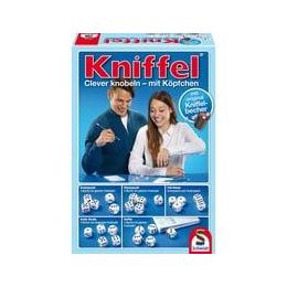 Schmidt Spiele Kniffel mit Lederw&uuml;rfelbecher, W&uuml;rfelspiel