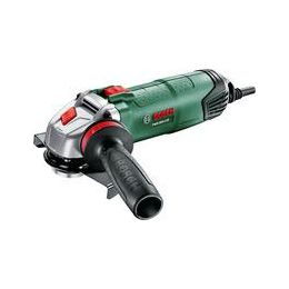 Bosch Winkelschleifer PWS 850-125 grün/schwarz, 850 Watt Leistung/Spannung: 850 Watt Schleifscheiben: Ø 125 mm Griff: Antivibrations-Zusatzhandgriff