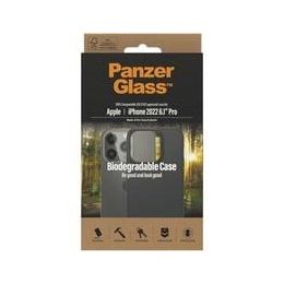 PanzerGlass Biologisch abbaubar Case, Handyhülle schwarz, iPhone 14 Pro Typ: Handyhülle Geeignet für: iPhone 14 Pro Material: Biobasiertes Plastik