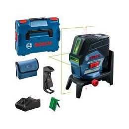 Bosch Kombilaser GCL 2-50 CG Professional + RM2, Kreuzlinienlaser blau/schwarz, L-BOXX, mit Halterung Laser Klasse: 2 Arbeitsbereich: 20 Meter Projektion: 2 Linie(n) und 2 Punkt(e) Nivellierung: 0,7 mm/m