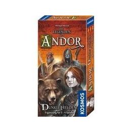 Kosmos Die Legenden von Andor - Dunkle Helden, Brettspiel Erweiterung für 5 - 6 Spieler