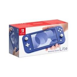 Nintendo Switch Lite, Spielkonsole blau Datenspeicher: 32 GB Display: 5,5" (14 cm) Multi-Touch-Screen, 1280 x 720 Pixel