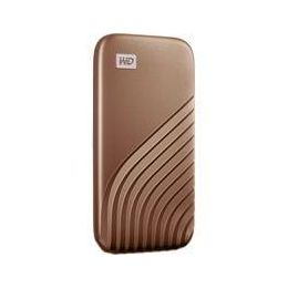Western Digital My Passport SSD 1 TB, Externe SSD gold, USB-C 3.2 Gen 2 (10 Gbit/s)