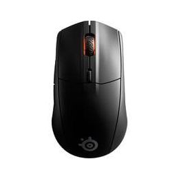 SteelSeries Rival 3 Wireless, Gaming-Maus schwarz Anschlussart: USB-Empfänger, Bluetooth Tastenanzahl: 6 Tasten Sensor: optisch