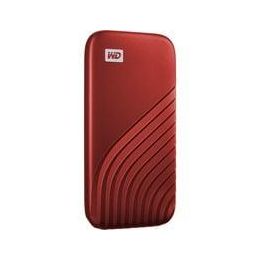 Western Digital My Passport SSD 1 TB, Externe SSD rot, USB-C 3.2 Gen 2 (10 Gbit/s)
