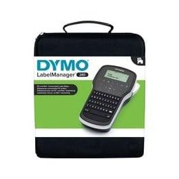 Dymo LabelManager 280 im Koffer, Beschriftungsgerät schwarz/silber, mit QWERTZ-Tastatur, S0968990 Anschlüsse: USB 2.0 Auflösung: 180 x 180 dpi