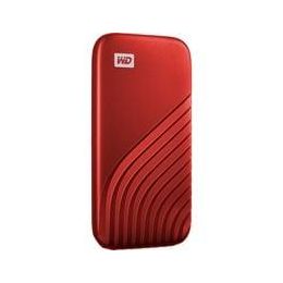 Western Digital My Passport SSD 2 TB, Externe SSD rot, USB-C 3.2 Gen 2 (10 Gbit/s)