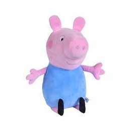 Simba Peppa Wutz Schorsch, Kuscheltier rosa/blau, 31 cm