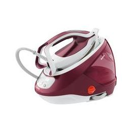 Tefal Pro Express Protect GV 9220 EO, Dampfbügelstation rot/weiß Leistung: 2.600 Watt Bügelsohle: Durilium Airglide Autoclean Wassertank: 1900 ml (Extra-) Dampfstoß: 540 g/min