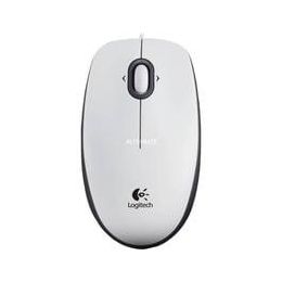 Logitech B100 Optical USB Mouse for Business, Maus wei&szlig;