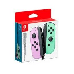 Nintendo Joy-Con 2er-Set, Bewegungssteuerung hellviolett/hellgrün Anschluss: Bluetooth Verbindung: Funk Rumble (Vibration): Ja