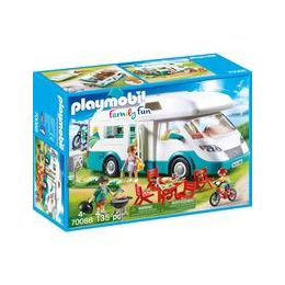 Playmobil 70088 Family Fun Familien-Wohnmobil, Konstruktionsspielzeug Serie: Family Fun Teile: 135 -teilig Altersangabe: ab 4 Jahren Material: Kunststoff