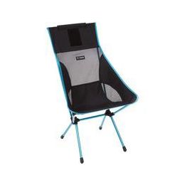 Helinox Camping-Stuhl Sunset Chair 11101R2 schwarz/blau, Black Belastbarkeit: Max. 145 kg Sitzhöhe: 35 bis 45 cm