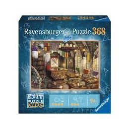 Ravensburger EXIT Puzzle Kids: In der Zauberschule Teile: 368 Größe: 70 x 50 cm Altersangabe: ab 9 Jahren