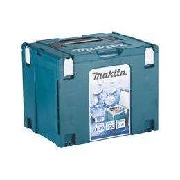 Makita MAKPAC, Kühlbox blau, Gr. 4 isoliert Kapazität: 18 Liter Funktion: Temperatur halten Kühlung: Passive Kühlbox