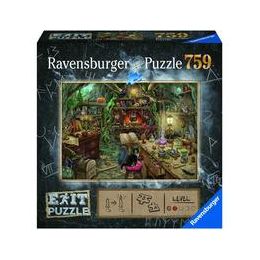 Ravensburger Puzzle EXIT Hexenküche Teile: 759 Größe: 70 x 50 cm Altersangabe: ab 12 Jahren Motive: Hexenküche