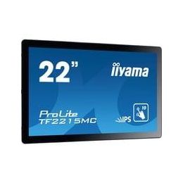 iiyama TF2215MC-B2, LED-Monitor 54.6 cm (21.5 Zoll), schwarz, FullHD, IPS, Touchscreen
