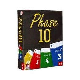 Mattel Phase 10 Kartenspiel Spieleranzahl: 2 - 6 Spieler Altersangabe: ab 7 Jahren Serie: Phase 10