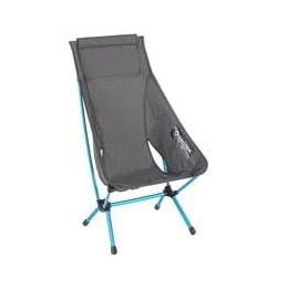 Helinox Camping-Stuhl Chair Zero Highback 10559 schwarz/blau, Black Belastbarkeit: Max. 120 kg Sitzhöhe: 17 bis 31 cm