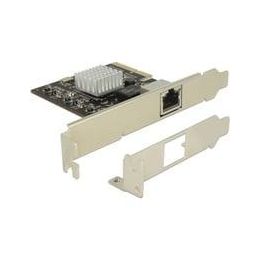 Delock PCIe Karte > 1x 10 Gigabit LAN NBASE-T RJ45, LAN-Adapter