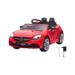 Jamara Ride-on Mercedes-Benz SLC, Kinderfahrzeug rot, 12V Bauweise: Vierrädrig Tragkraft: 30 kg Altersangabe: ab 36 Monaten Zielgruppe: Kindergartenkinder