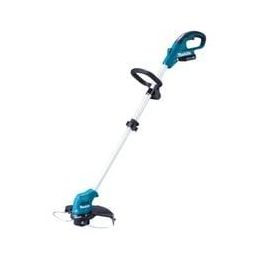 Makita Akku-Rasentrimmer UR100DSME, 10,8 / 12Volt blau, 2x Li-Ionen Akku 4,0Ah