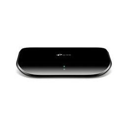 TP-LINK TL-SG1005D V8.0, Switch schwarz Gerätetyp: Switch LAN: 10/100/1000 MBit/s, Auto-MDI/MDIX Anschlüsse: 5x RJ-45 (LAN) gesamt