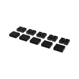 Corsair iCUE LINK Steckverbindersatz, 10-teilig, Stecker schwarz, 5 aktive und 5 passive Stecker
