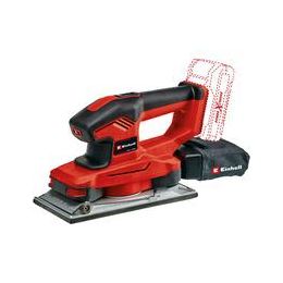 Einhell Akku-Schwingschleifer TE-OS 18/230 Li-Solo, 18Volt rot/schwarz, ohne Akku und Ladegerät Leistung/Spannung: Akku-Betrieb, 18Volt Schwingkreis: 2,5 mm Verwendungszweck: Zum Schleifen größerer, ebener Flächen