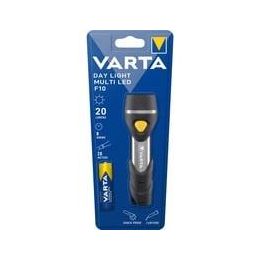 Varta Daylight Multi LED F10, Taschenlampe schwarz/silber Art: Taschenlampe Betriebsart: Batterie AA Lichtstrom: 20 Lumen