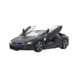 Jamara BMW i8, RC schwarz, 1:14 Akkulaufzeit: 45 Minuten Altersangabe: ab 6 Jahren Verbindungsart: MHz-Verbindung