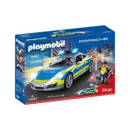 Playmobil 70067 City Action Porsche 911 Carrera 4S Polizei, Konstruktionsspielzeug Mit Licht und Sound Serie: City Action Teile: 36 -teilig Altersangabe: ab 4 Jahren Material: Kunststoff