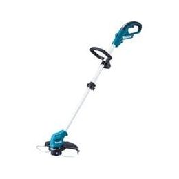 Makita Akku-Rasentrimmer UR100DZ, 10,8 / 12Volt blau/schwarz, ohne Akku und Ladegerät Leistung/Spannung: Akku-Betrieb, 12Volt Max. Schnittbreite: 26 cm Stiel / Griff: Zweithandgriff, Teleskopstiel Betriebsart: Akku