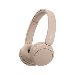 Sony WH-CH520, Kopfhörer beige, Bluetooth, USB-C Kopfhörertyp: On-Ear Kopfbügelhörer Geeignet für: Mobile Abspielgeräte, Mobiltelefone Drahtlose Verbindung: Ja, via Bluetooth Kabel-Verbindung: 1x USB-C