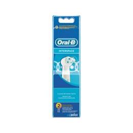 Braun Oral-B Interspace 2er, Aufsteckbürste Packungsinhalt: 2 Stück Kompatibel zu: Elektrische Zahnbürsten von Oral-B, ausgenommen Pulsonic, Sonic und iO Bürstenkopf: Rund