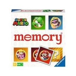 Ravensburger memory Super Mario, Gedächtnisspiel Spieleranzahl: 2 - 8 Spieler Spieldauer: 30 Minuten Altersangabe: ab 36 Monaten Serie: memory