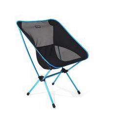 Helinox Camping-Stuhl Chair One XL 10076R1 schwarz/blau, Black Belastbarkeit: Max. 145 kg Sitzhöhe: 47 cm