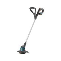 Gardena Akku-Trimmer SmallCut Li-23R, 14,4Volt, Rasentrimmer grau/türkis, Li-Ionen-Akku 2,0Ah Leistung/Spannung: Akku-Betrieb, 14,4Volt Max. Schnittbreite: 22,3 cm Stiel / Griff: Zweithandgriff Betriebsart: Akku