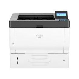 Ricoh P 501, LED-Drucker grau/schwarz, USB, LAN, Duplex (Druck)
