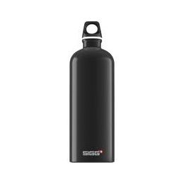 Sigg Alu Traveller 1 Liter, Trinkflasche schwarz Material: Aluminium Fassungsvermögen: 1 Liter