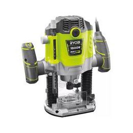 Ryobi Oberfräse RRT1600-K grün/schwarz, 1.600 Watt, Koffer Leistung: 1.600 Watt Drehzahl max.: 26.000 U/min Max. Fräskorbhub: 55 mm