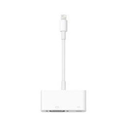 Apple Lightning auf VGA Adapter weiß Verwendung: Adapter Anschlüsse: 1x Lightning (Stecker) auf 1x Dsub (VGA, Buchse)