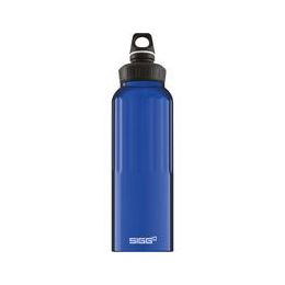 Sigg Alu WMB Traveller 1,5 Liter, Trinkflasche blau Material: Aluminium Fassungsvermögen: 1,5 Liter