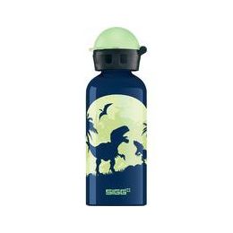 Sigg KBT Glow Moon Dinos 0,4 Liter, Trinkflasche blau