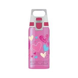 Sigg Trinkflasche VIVA ONE Hearts 0,5L pink Material: Polypropylen (PP) Fassungsvermögen: 0,5 Liter