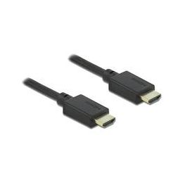 Delock High Speed HDMI-Kabel 48 Gbps 8K 60Hz schwarz, 2 Meter